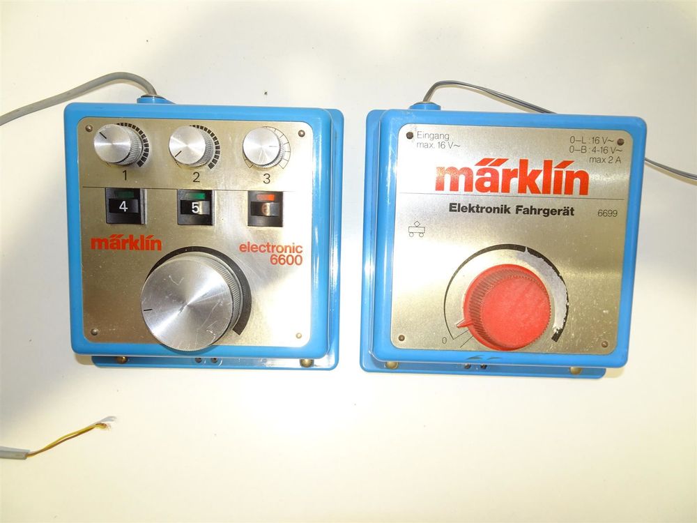 2 Märklin Fahrgerät Electronic 6600 6699 (Gebraucht) in Luzern für CHF ...