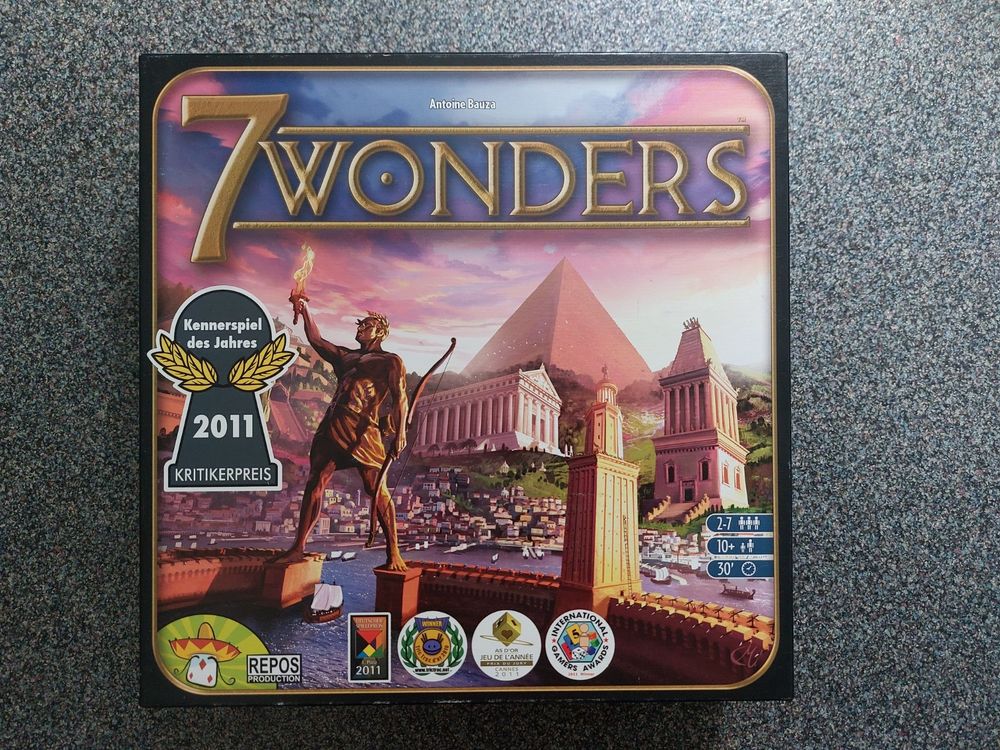 7 WONDERS "Bundle" mit vielen Erweiterungen | Kaufen auf Ricardo