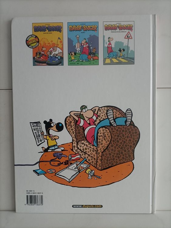 BD Parker & Badger -3- Passage de blaireaux / Cuadrado / Dup (D ...