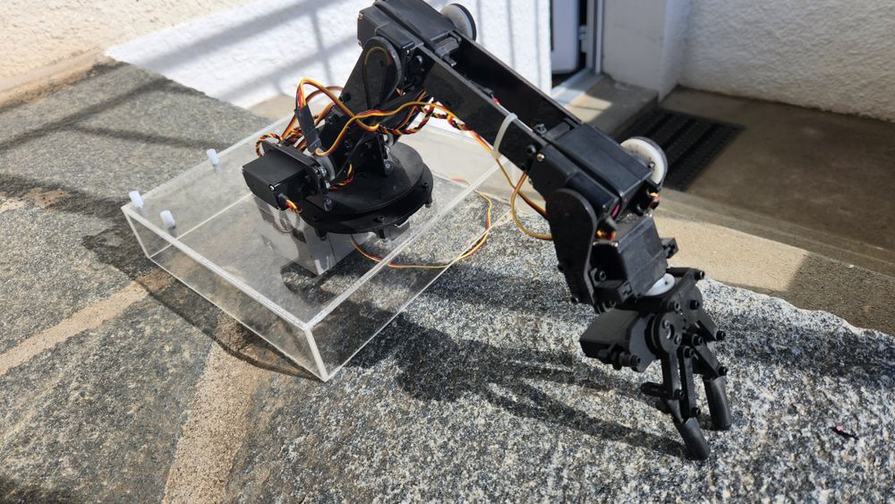 Robot Arm Lynxmotion 5 Axis Rc Fpv Arduino Kaufen Auf Ricardo