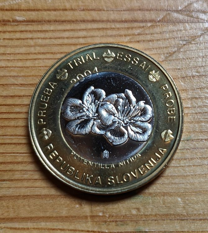 *SPECIMEN/PROBE*Slowenien-1 Euro 2004 (Gebraucht) in Hittnau für CHF 1.5 – mit Lieferung auf ...