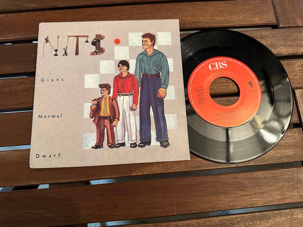 NITS Giant normal dwarf rare Single 7" vinyl 80's (Gebraucht) in Basel ...