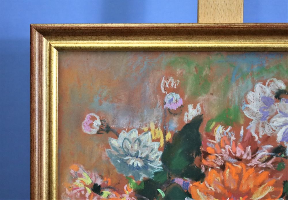 Jules Moos 1878-1960, Gemälde, Pastell auf Platte, signiert | Kaufen auf Ricardo