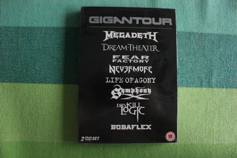 Gigantour - Megadeth Dream Theater Nevermore Life of Agony 2 (Neu und originalverpackt) in ...