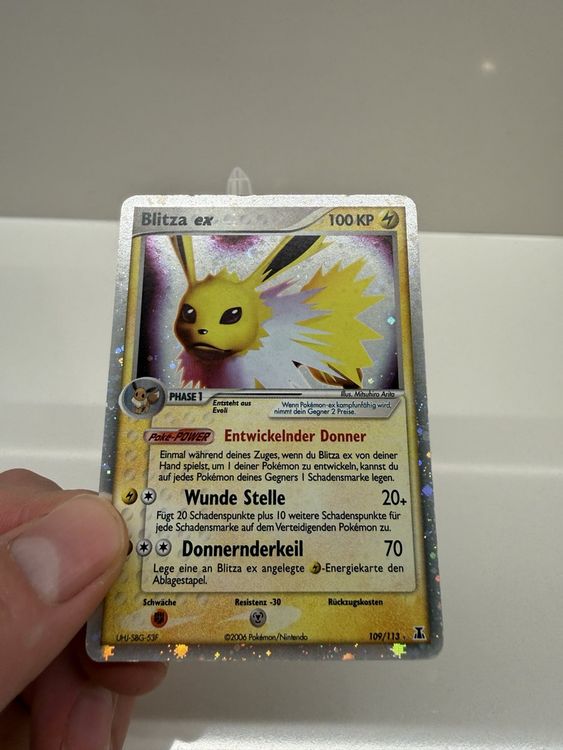 Blitza ex Ultra Rare EX Delta Species 2005 (Usato) a Arlesheim per CHF ...