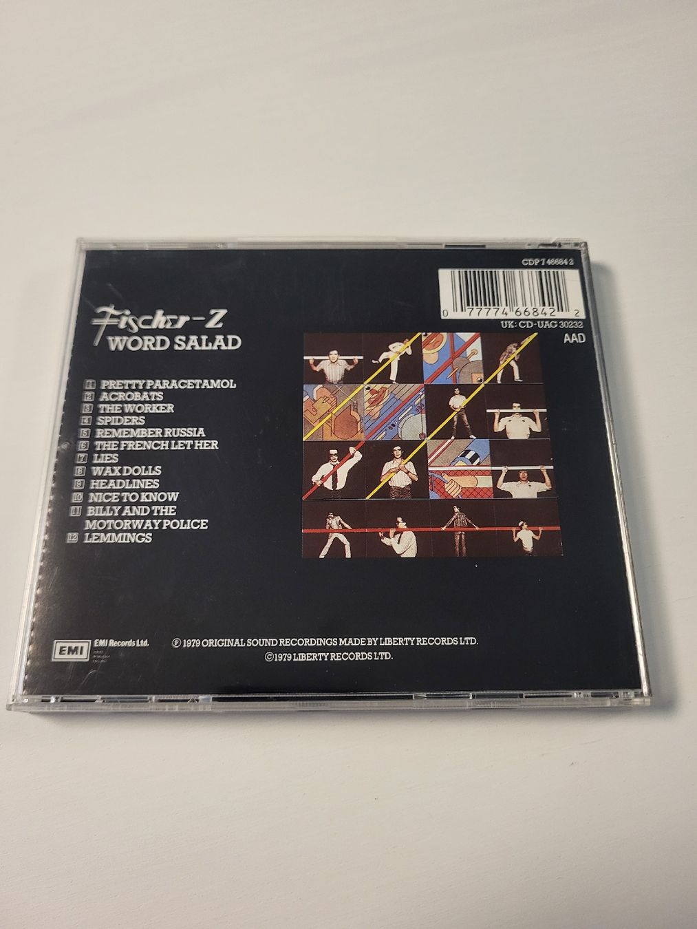 Fischer-Z - Word Salad - CD (Neu (gemäss Beschreibung)) in Uster für CHF 8 – mit Lieferung auf ...