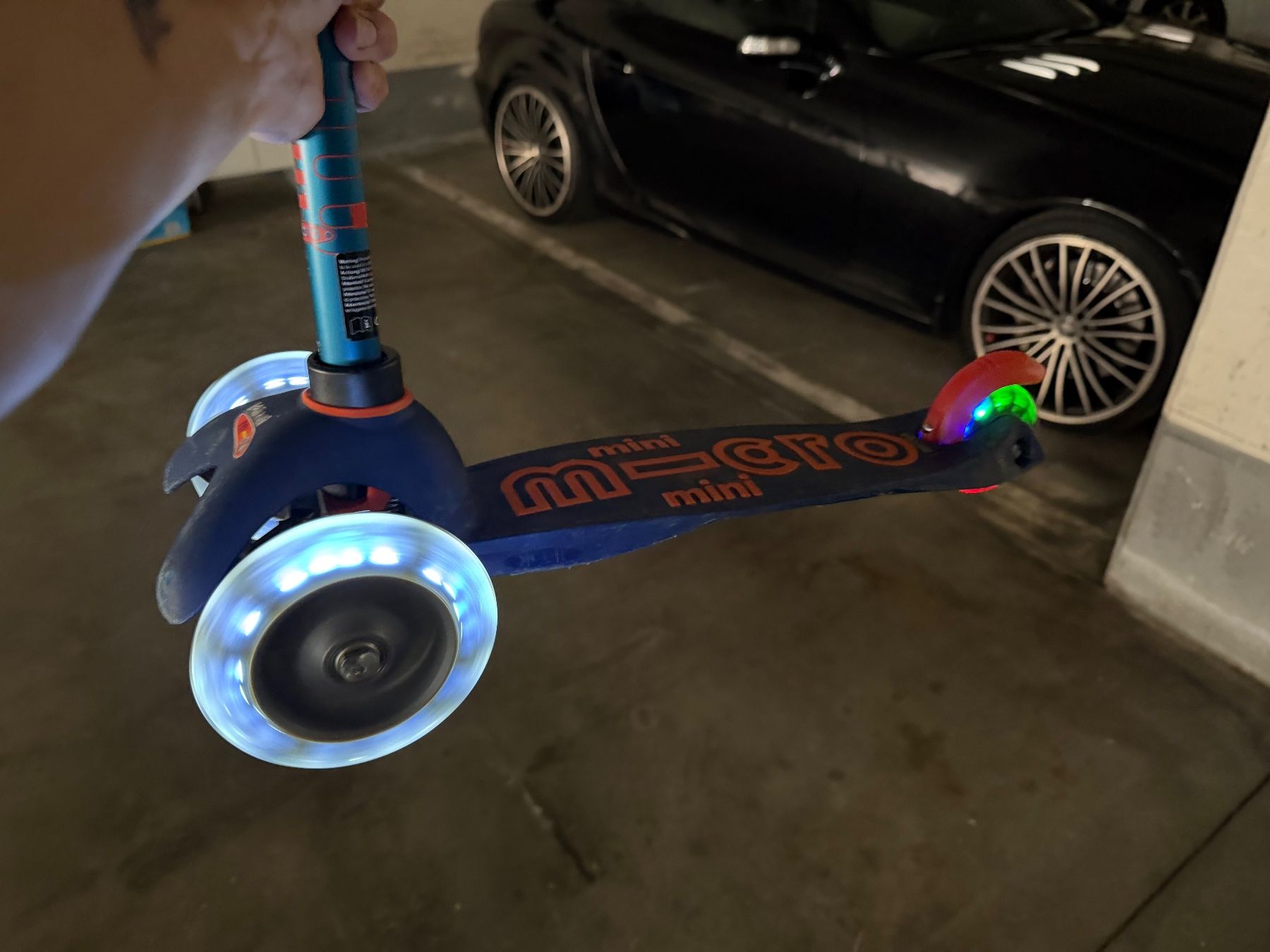 Mini Micro Scooter Kinder mit LED-Rädern und Ersatzbremse (Gebraucht ...