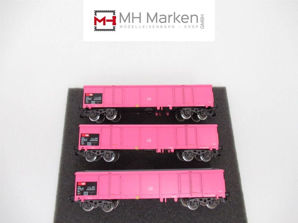 Märklin 3 x 4718 SBB Hochbordwagen AC H0 (D'occasion) à Basel pour CHF ...