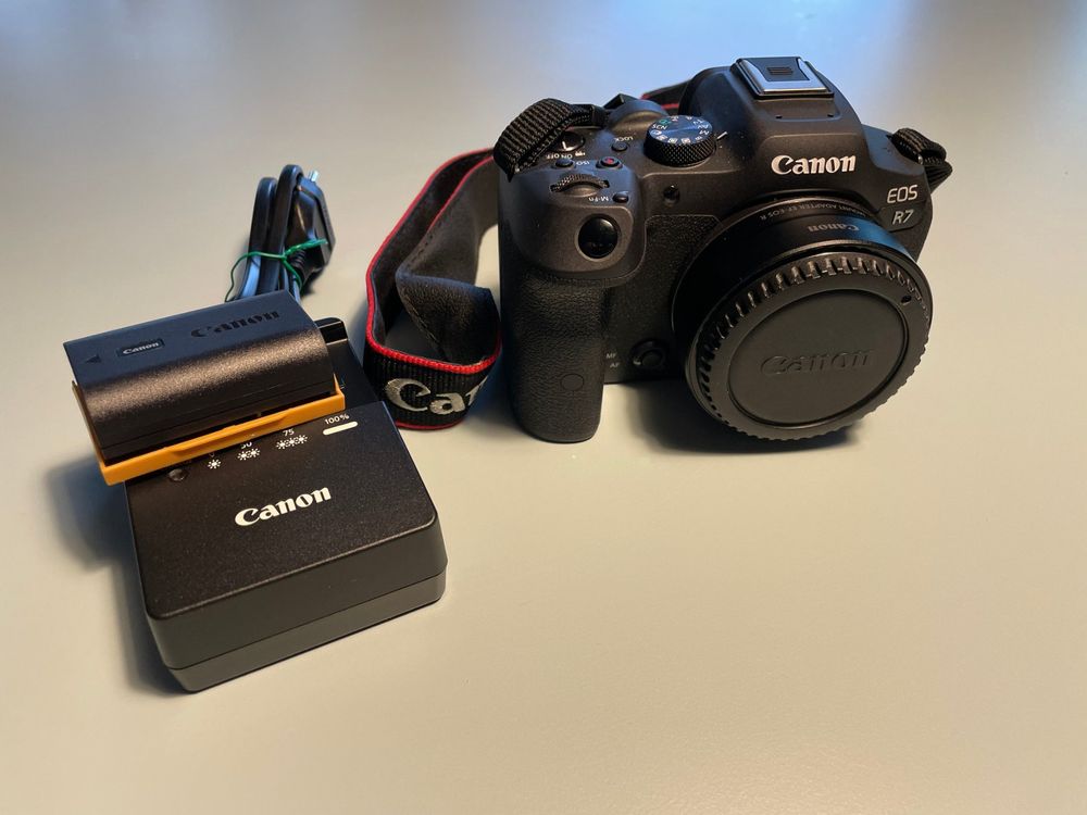 Canon EOS R7 Body mit EF-EOS R Adapter (Gebraucht) in Zürich für CHF ...