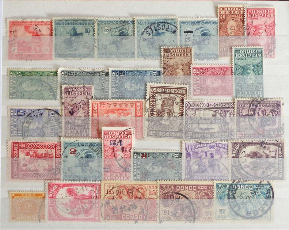 BELGISCH CONGO - CONGO BELGE: Gestempelte, 3 Fotos (Gebraucht) in Zürich für CHF 3.7 – mit ...