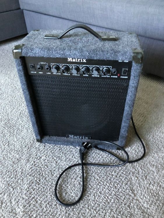 Verstärker für E-Gitarre (Amplifier): Matrix MA-40R | Kaufen auf Ricardo
