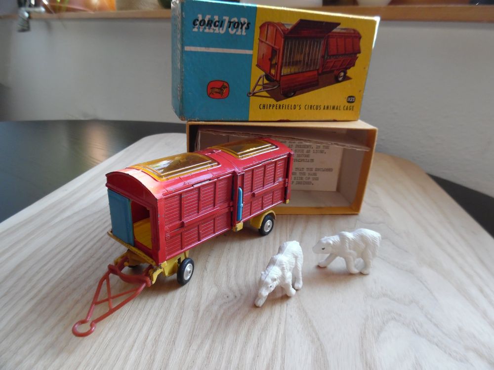 Chipperfields Circus Animal Cage 1123 in original Box Corgi (Gebraucht ...