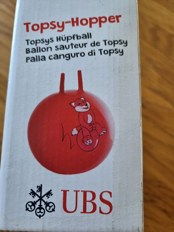 Hüpfball rot (Neu und originalverpackt) in für CHF 5 – mit Lieferung ...