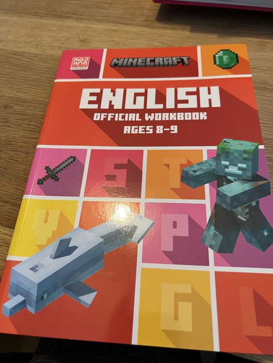 Minecraft English official Workbook Ages 7-8 / 8-9 | Kaufen auf Ricardo