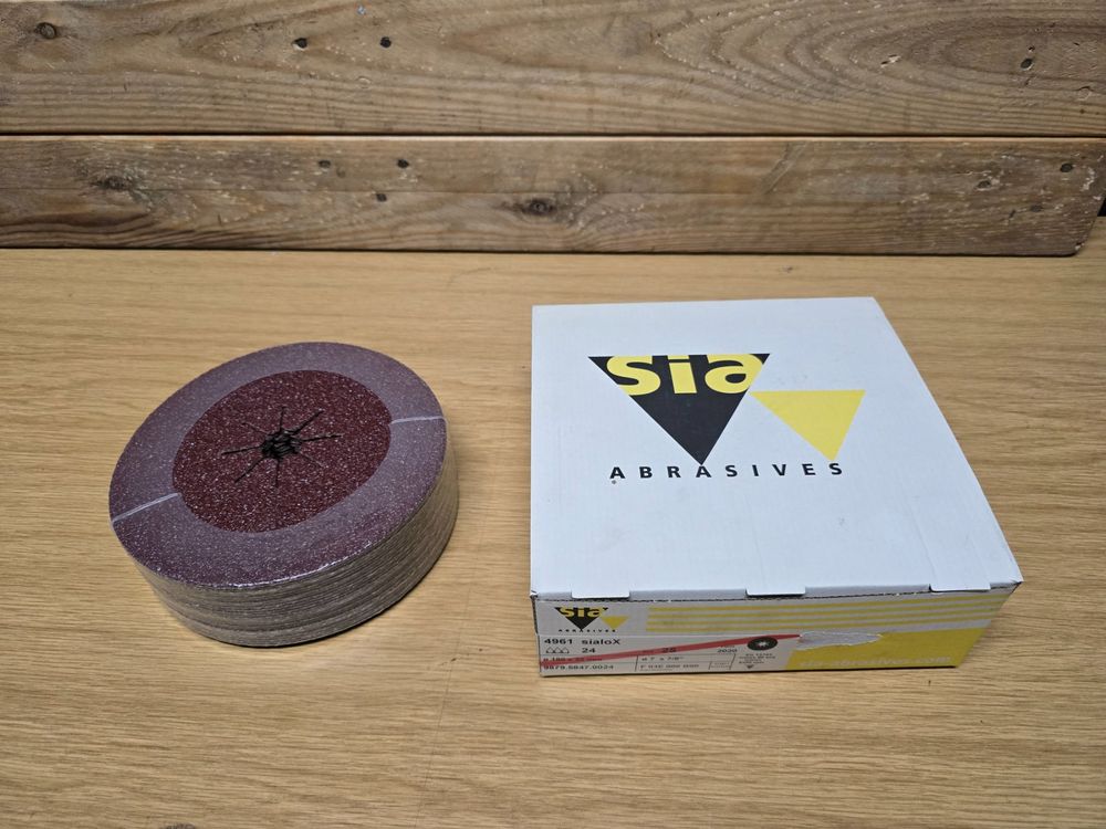 Sia Sialox D: 180x22mm Schleifpapier P24/ 25 Stk. ab 1.- (Neu und ...