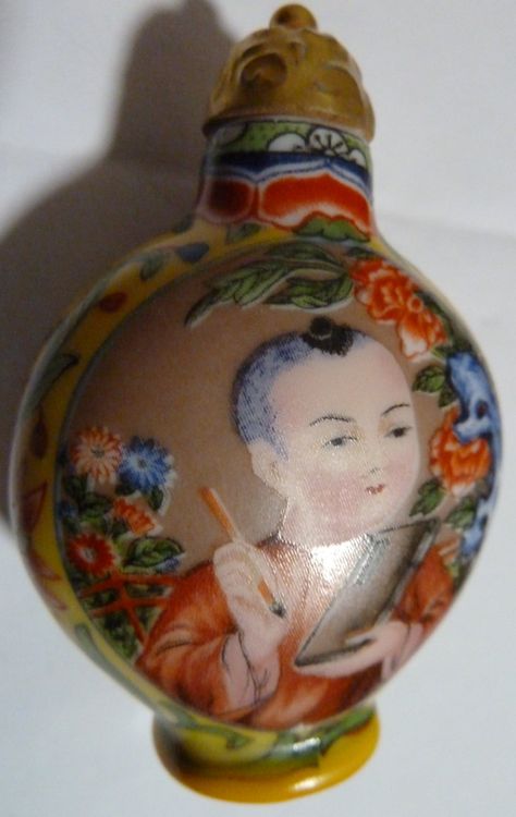 SEHR SCHÖNER PERFUME FLACON,--7 CM x 5 CM,-BESTE QUALITÄT (Gebraucht ...