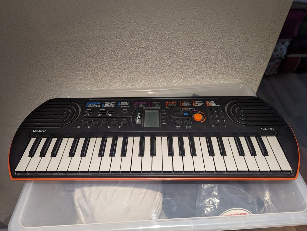 Casio Keyboard SA-76 | Kaufen auf Ricardo