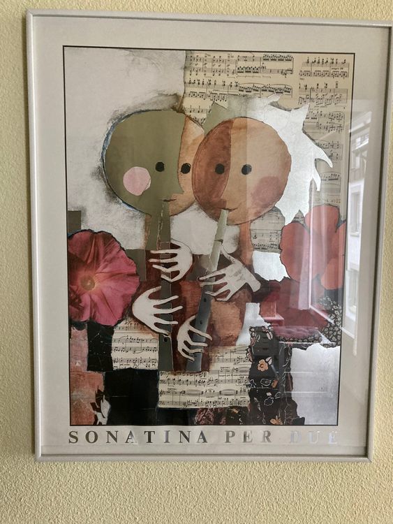 Sonatina per due. R. Wachtmeister. Poster in metal Rahman. | Kaufen auf Ricardo