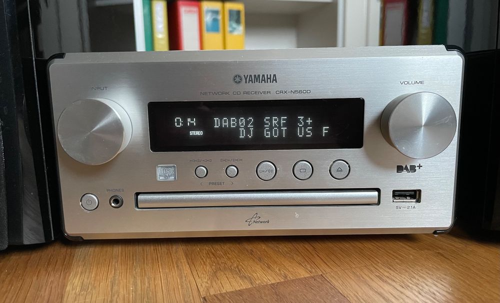 Hifi-Anlage Yamaha DAB+, CD, USB, Internetradio, Subwoofer (Gebraucht ...