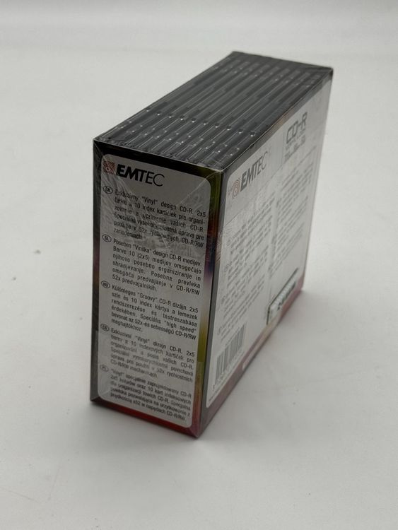 EMTEC CD-R Vinyl Look 700MB 80min 52x – 10er Pack Neu (Neu und originalverpackt) in Kloten für ...