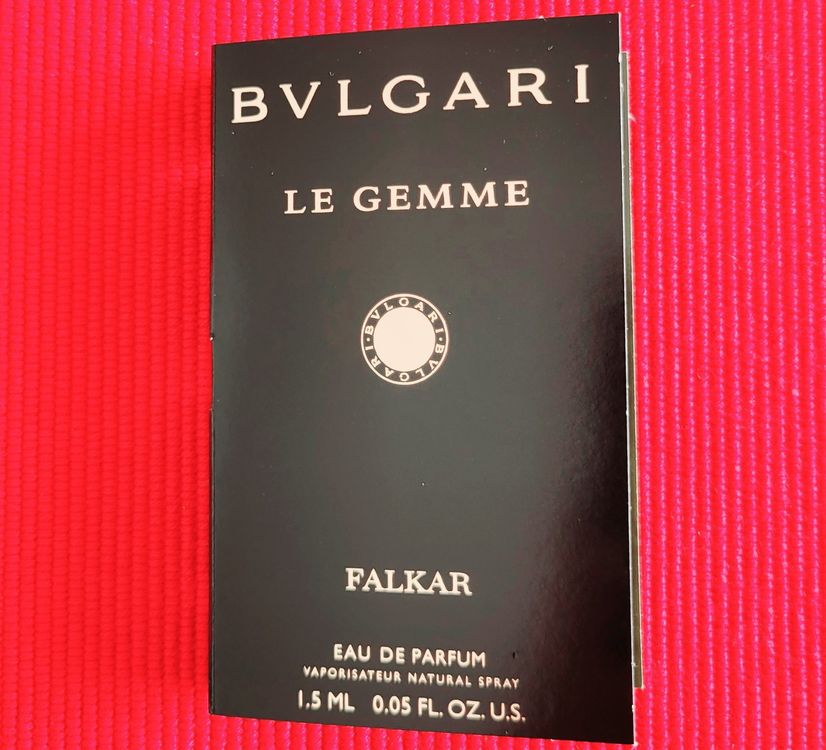 Bvlgari Le Gemme Falkar 1,5ml Eau de Parfum Muster Probe (Neu (gemäss ...