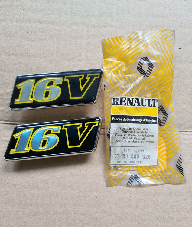 Original Renault 19 16V Emblem | Kaufen auf Ricardo