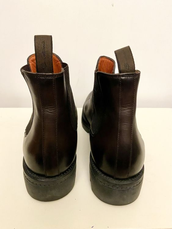 Santoni Chelsea Boots Braun Gr.40 Neu!! (Neu (gemäss Beschreibung)) in ...