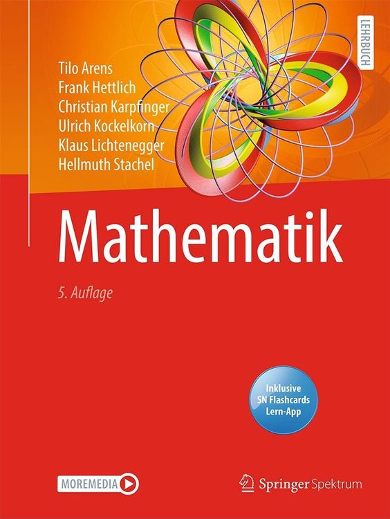 Mathematik Springer Spektrum Verlag 5. Auflage | Kaufen auf Ricardo