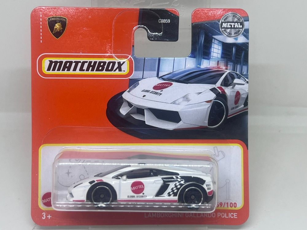 Matchbox Lamborghini Gallardo Police (Neu und originalverpackt) in ...