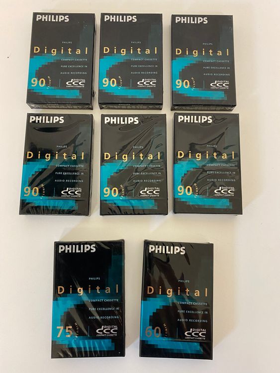 PHILIPS DCC-Kassetten (Digital-Compact-Cassetten) | Kaufen auf Ricardo