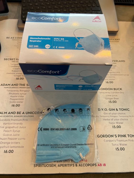 Atemschutzmaske FFP2 NR, 20x | Kaufen auf Ricardo