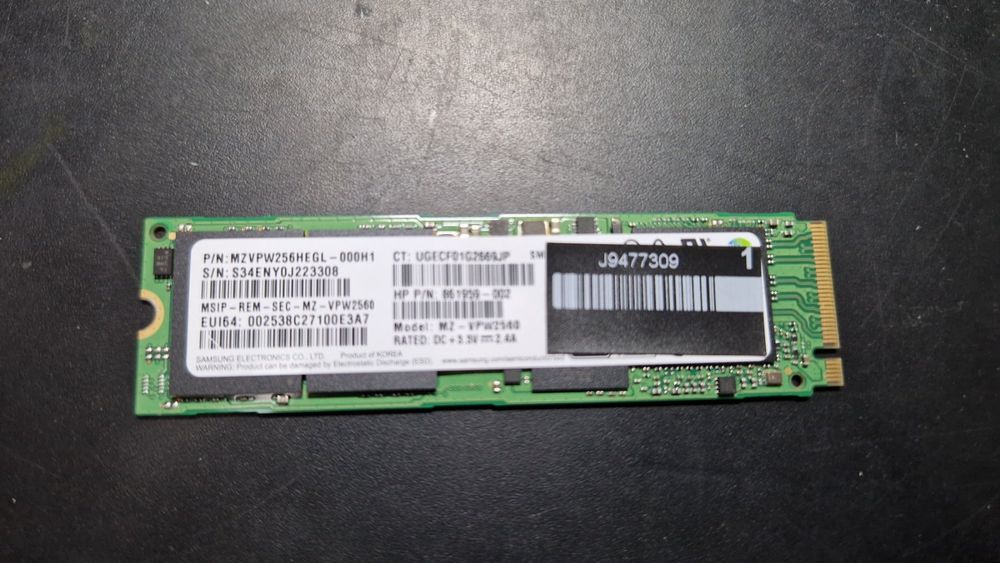 SAMSUNG M.2 256GB 2280 NVMe Speicher | Kaufen auf Ricardo