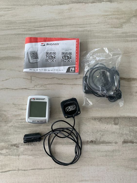 Sigma Velo Fahrrad Bike Computer BC 14.12 Altimeter | Kaufen auf Ricardo