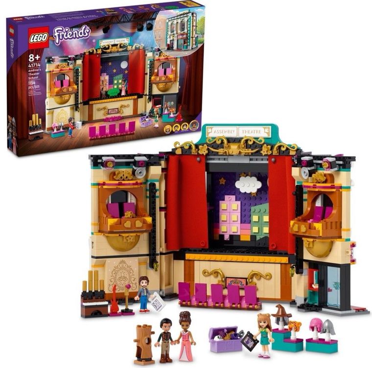 LEGO Friends Andreas Theaterschule 41714, neuwertig! (Neu und ...