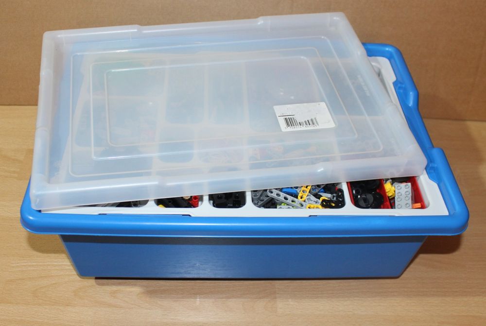 Lego Technik Technic Teile in Sortierbox , Text lesen !!! (Gebraucht ...