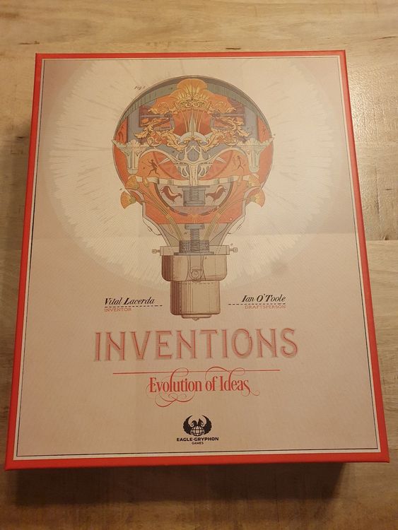 Brettspiel: Inventions: Evolution of Ideas - Deutsch | Kaufen auf Ricardo