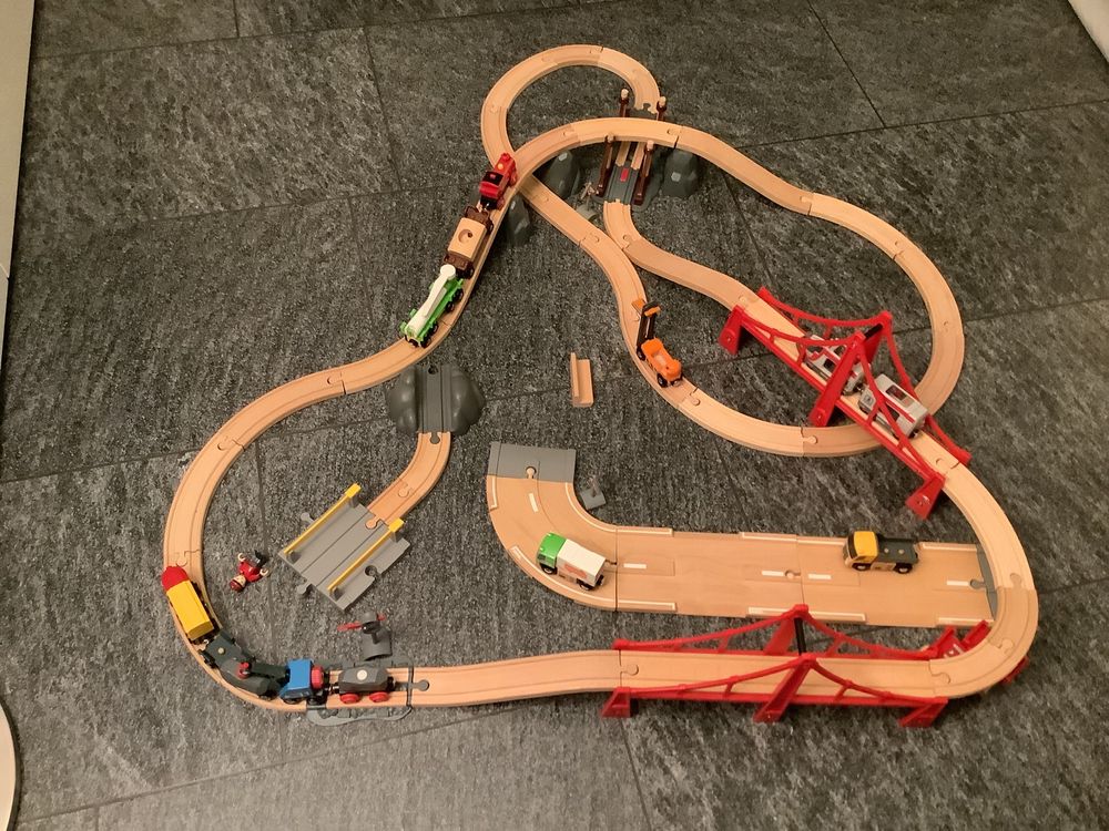 Brio train set (good condition, big set, multiple trains) | Kaufen auf ...