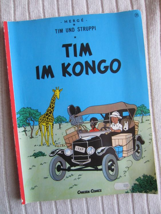 Tim und Struppi Tim im Kongo (Gebraucht) in Sursee für CHF 10 – mit ...