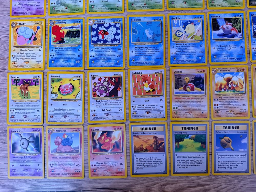 Neo Revelation 35 Pokémon Karten Bundle WOTC 2001 Vintage (Gebraucht ...