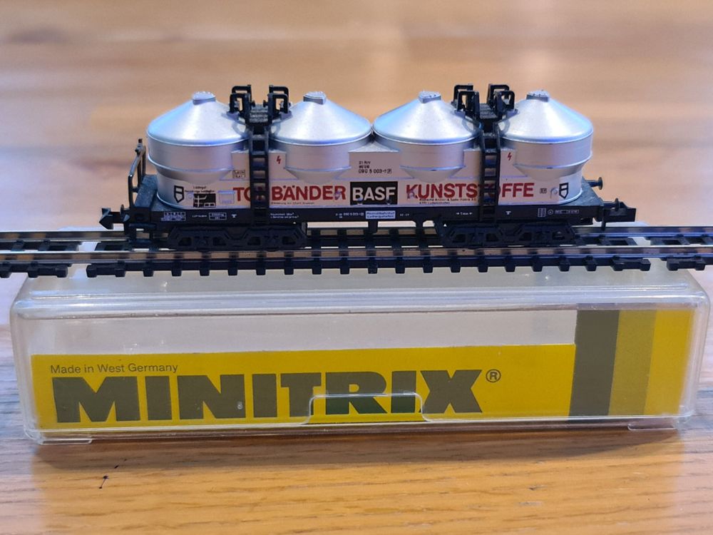 Spur N Güterwagen BASF von MINITRIX | Kaufen auf Ricardo