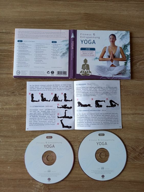 Yoga Fitness und Entspannung: 2 CD mit Übungsanleitung | Kaufen auf Ricardo