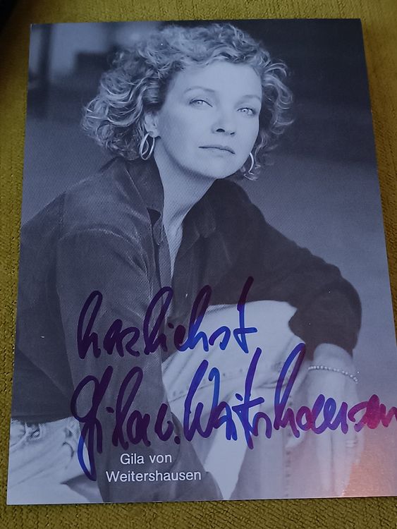Gila von Weitershausen - handsigniert AK (Gebraucht) in Menziken für CHF 5.9 – mit Lieferung auf ...