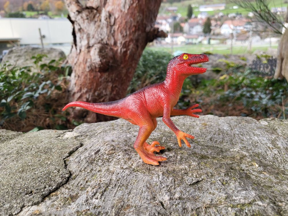 Dino Spielfigur Raptor rot, Tierfigur | Kaufen auf Ricardo