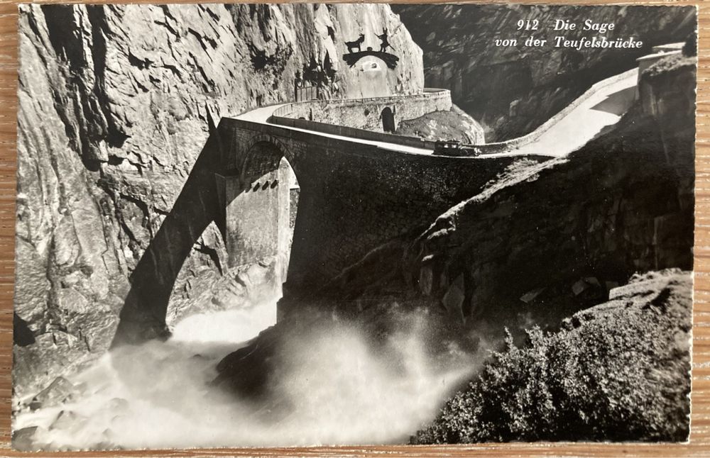 Die Sage von der Teufelsbrücke, Schöllenen Schlucht (Gebraucht) in ...