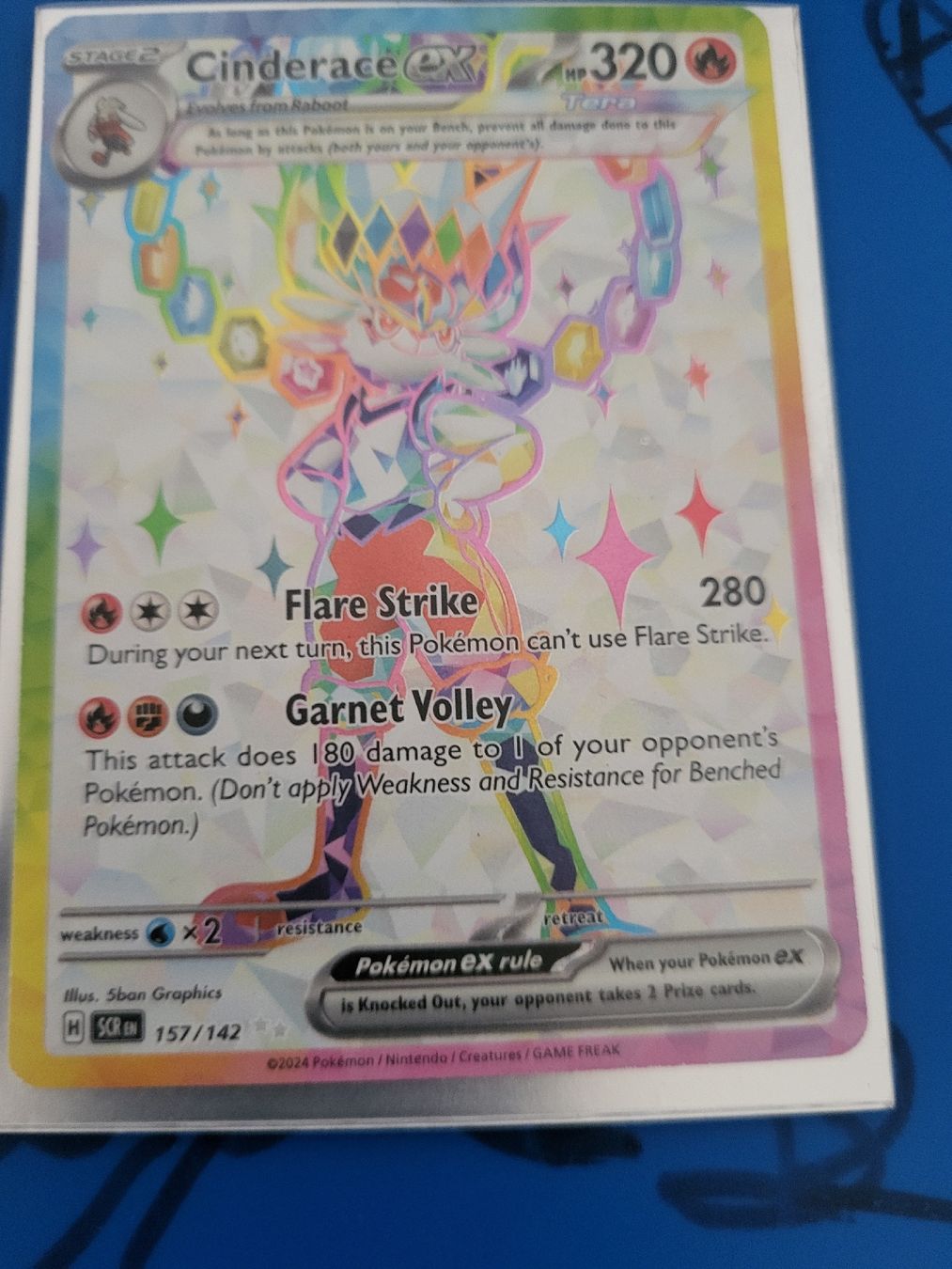 Carte Pokémon Cinderace EX Shiny - Neuf, Collection Hiver! (Neuf (Voir ...