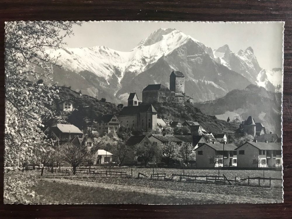 Sargans MIT SCHLOSS & FALKNIS 1950 | Kaufen auf Ricardo
