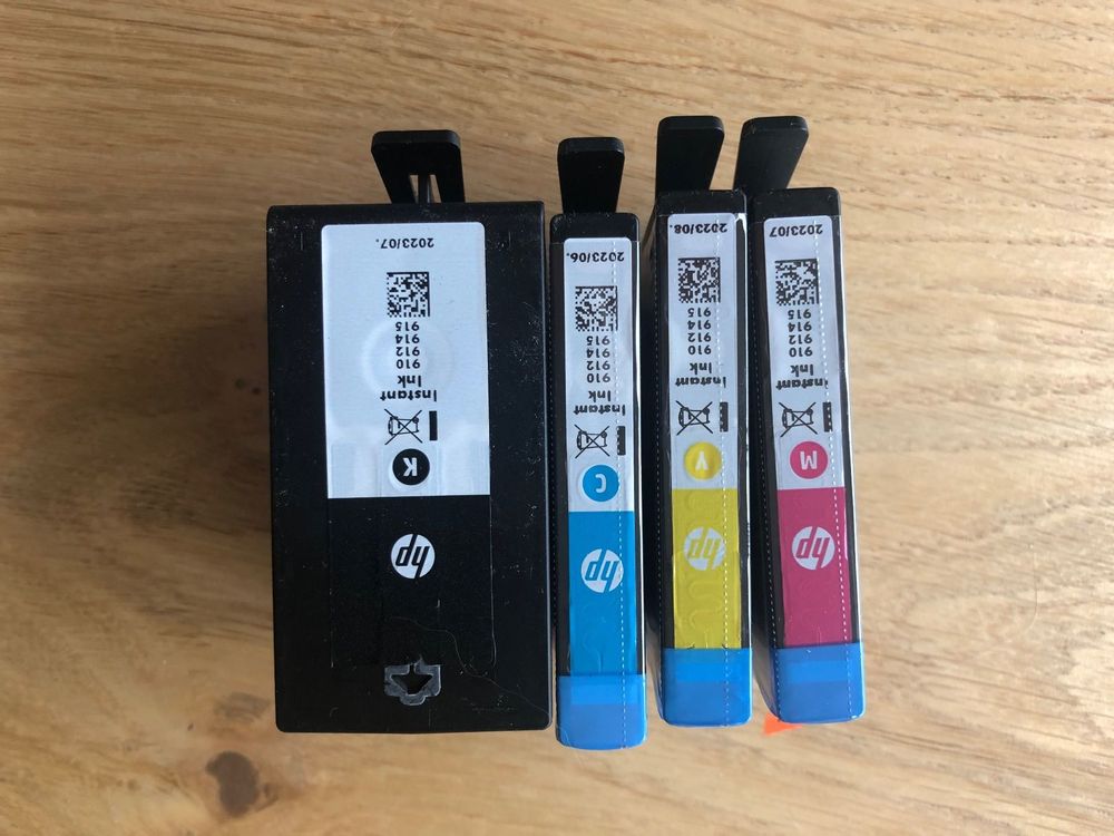 HP Druckerpatronen Instant Ink 910, 912, 914, 915 | Kaufen auf Ricardo