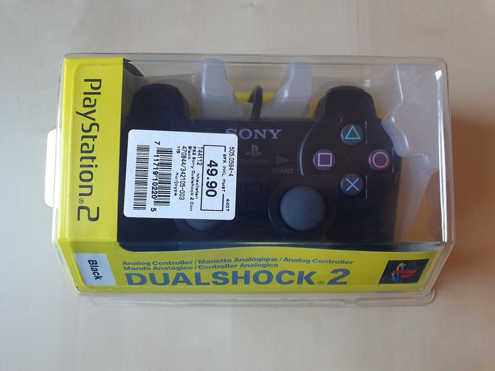 Original Sony PS2 Controller schwarz neu und ovp | Kaufen auf Ricardo