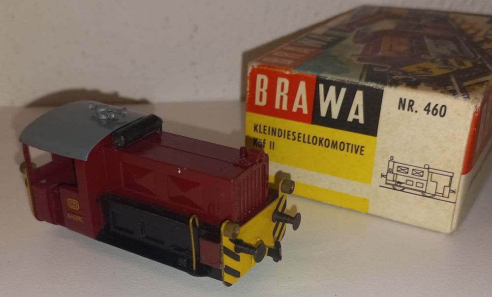 BRAWA 460 Kleindiesellok Köf II - DB Kö 6002 Guss - analog (D'occasion ...