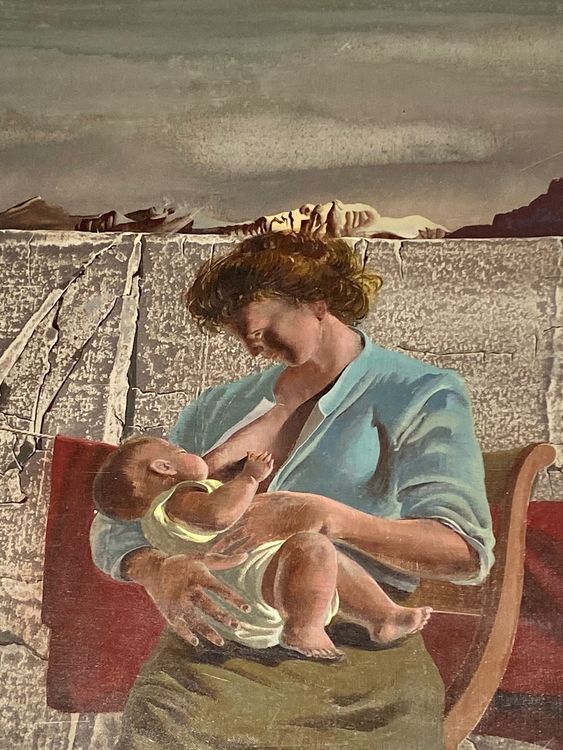 Hans Erni Original Ölgemälde „Mutter“, 1952 (Gebraucht) in Triesen für CHF 6500 – mit Lieferung ...